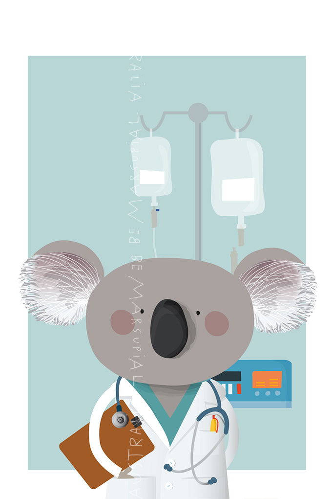 Koala Australia -Doctor – Be Marsupial™