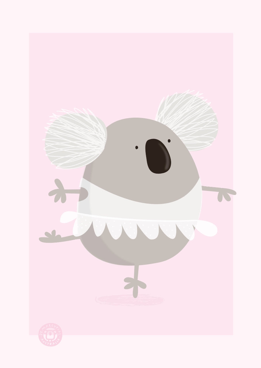 Koala ballet pink – Be Marsupial™