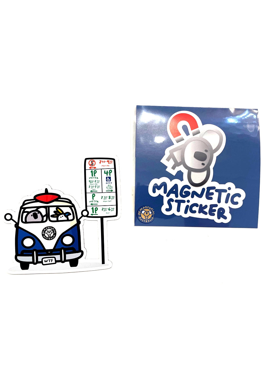 Australian parking sign · magnetic sticker – Be Marsupial™