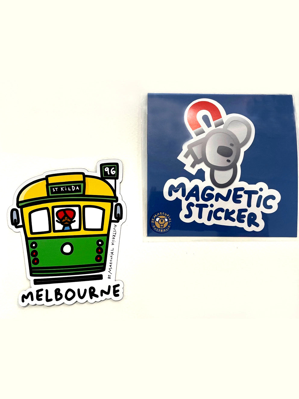 Melbourne Tram magnetic sticker – Be Marsupial™